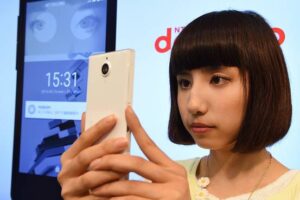 NTT DoCoMo unveils smartphone with iris scan security