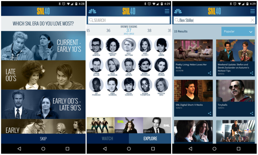 Are you a fan of SNL? You should download the official Saturday Night ...