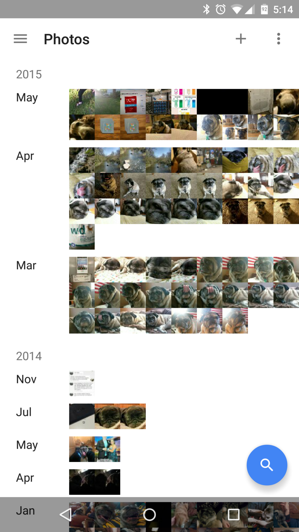 A quick look at the new Google Photos app