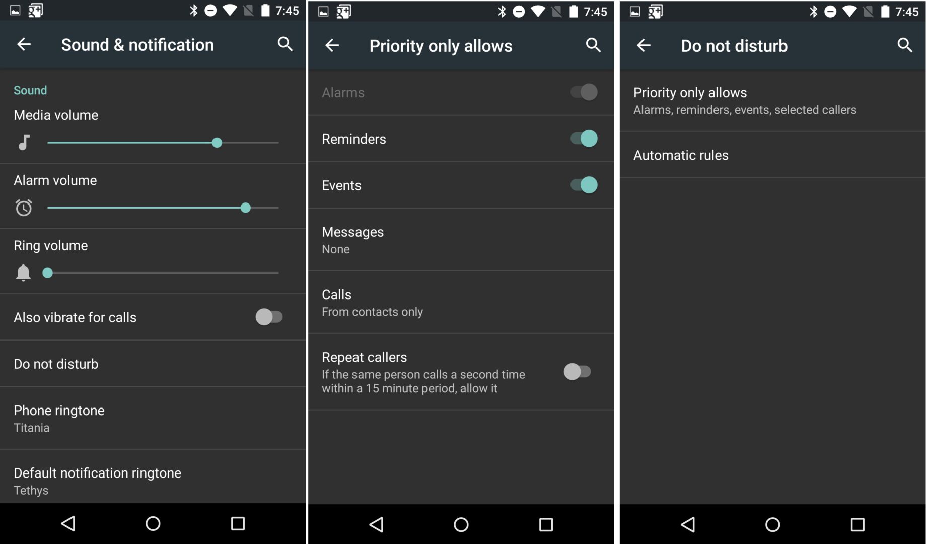 Diving into M: Revamped volume controls and Do Not Disturb mode