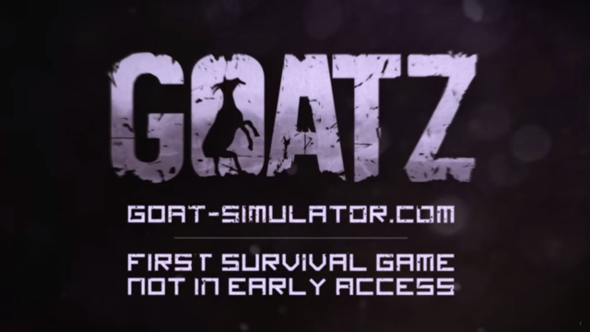 GoatZ is a goat zombie survival horror game, from the makers of Goat ...