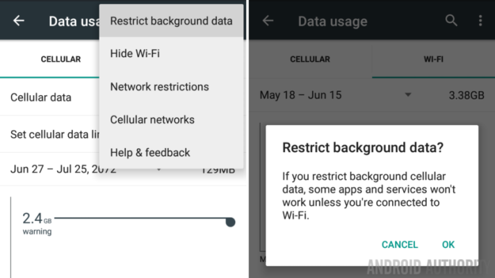 7 ways to reduce data usage and save money on Android Phone