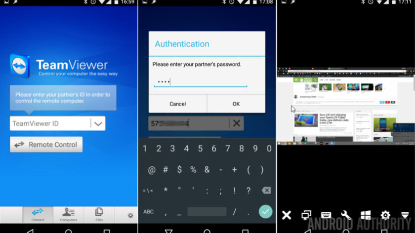 Using Chrome Remote Desktop and TeamViewer from your Android phone or ...