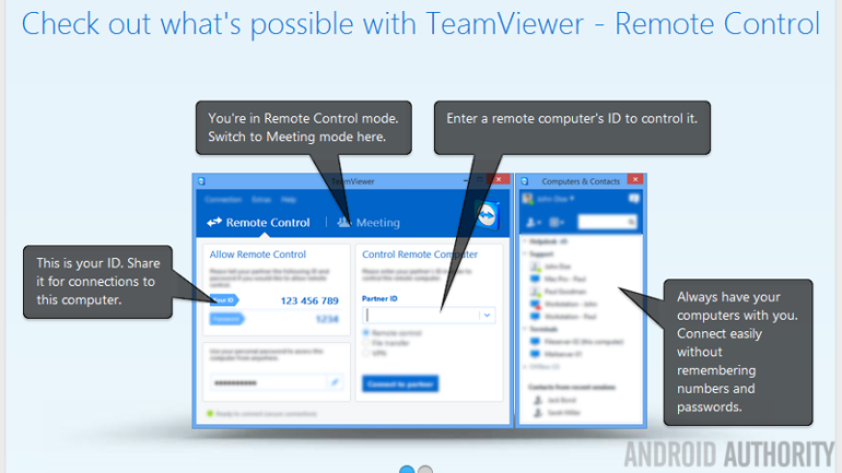 Using Chrome Remote Desktop and TeamViewer from your Android phone or tablet - Android ...