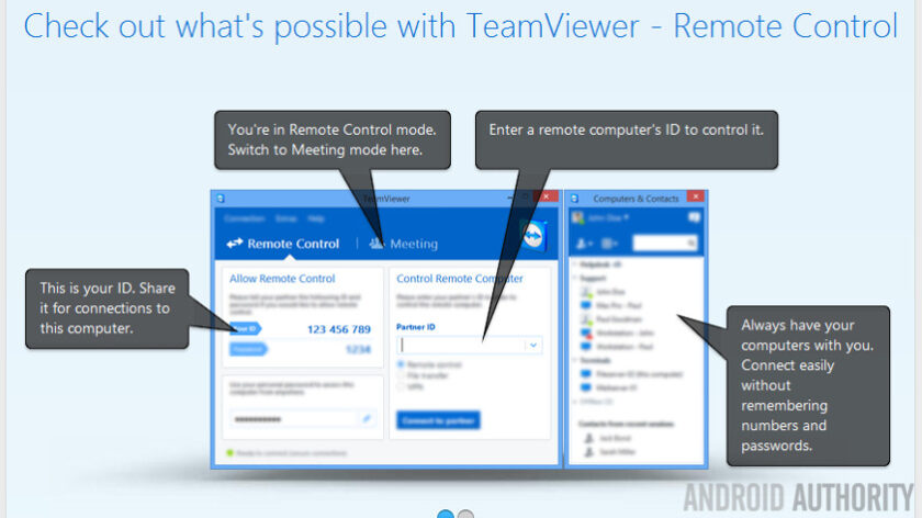 Using Chrome Remote Desktop and TeamViewer from your Android phone or ...