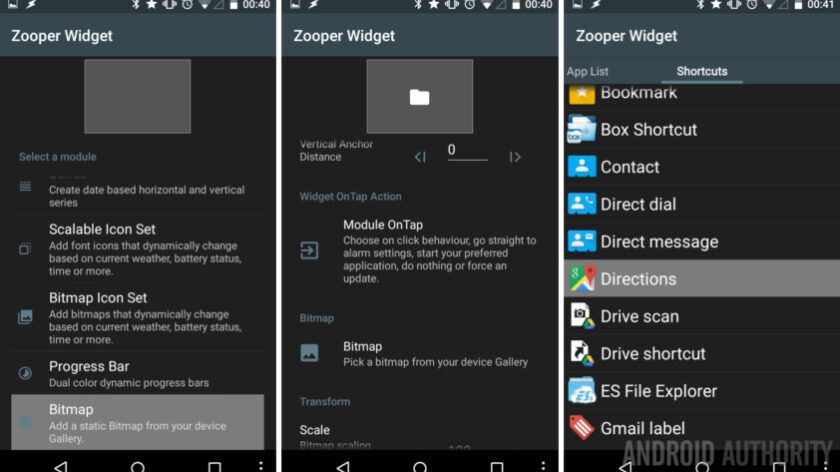 Customized one-click Maps navigation using Zooper Widget - Android customization - Android Authority