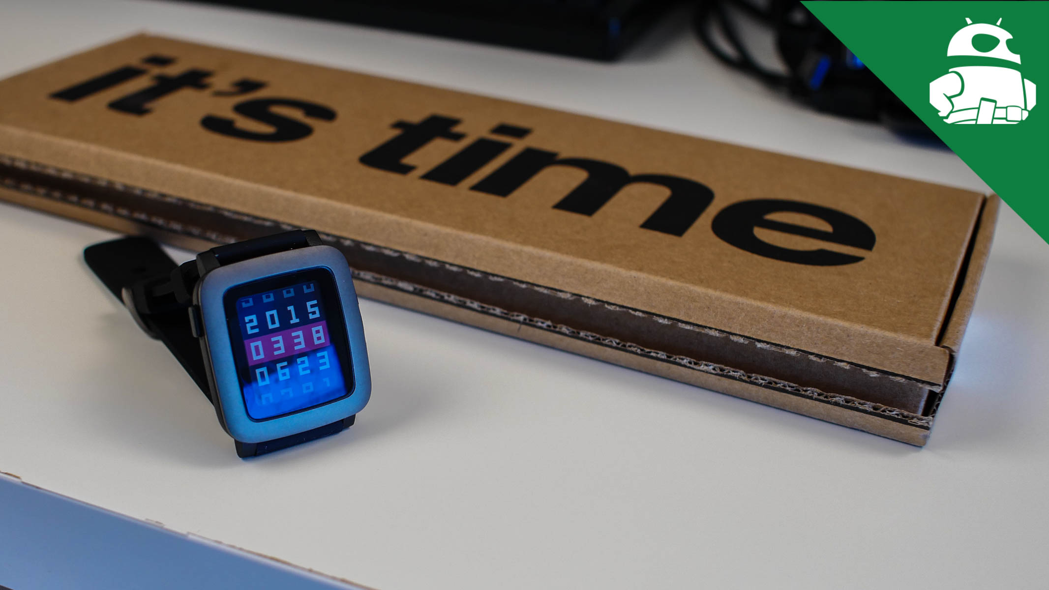 Pebble Time unboxing and first impressions