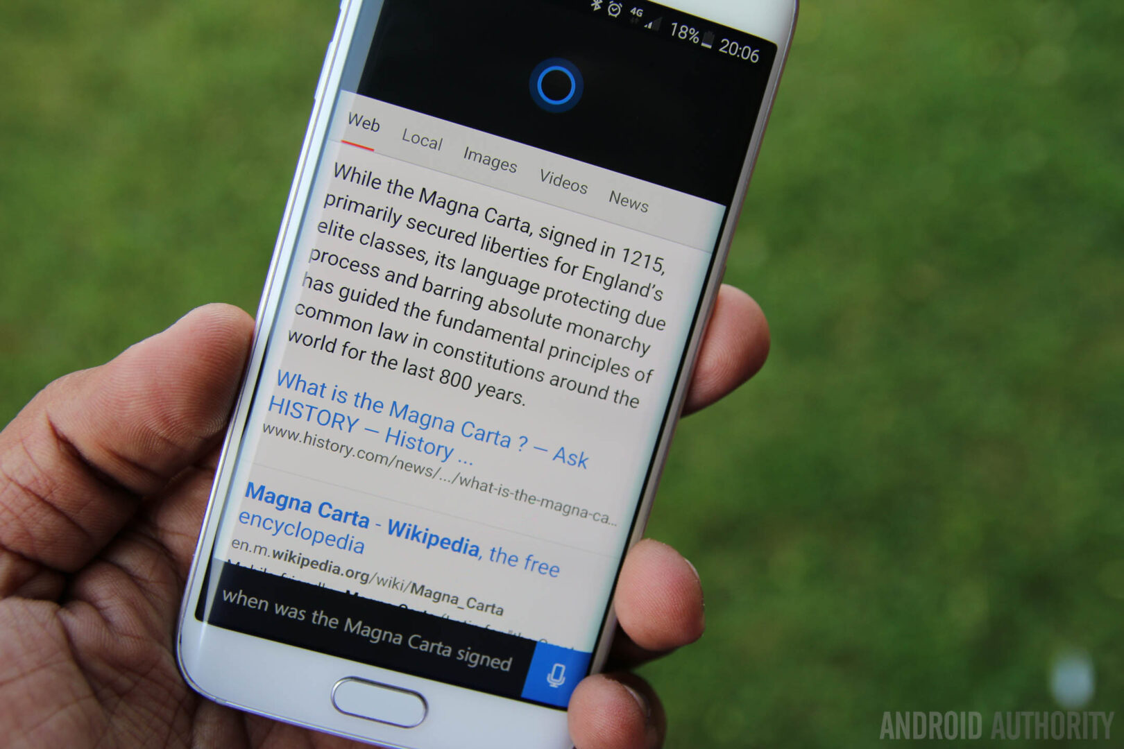 Cortana for Android Beta hands on (and vs Google Now) - Android Authority