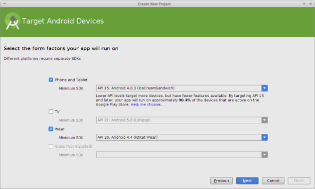 How to develop a simple Android Wear app