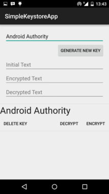 How to use the Android Keystore to store passwords and other sensitive information - Android ...