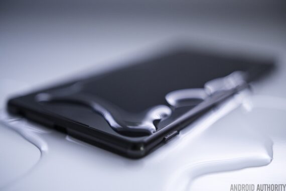 Did you know: This was the first water-resistant Android phone