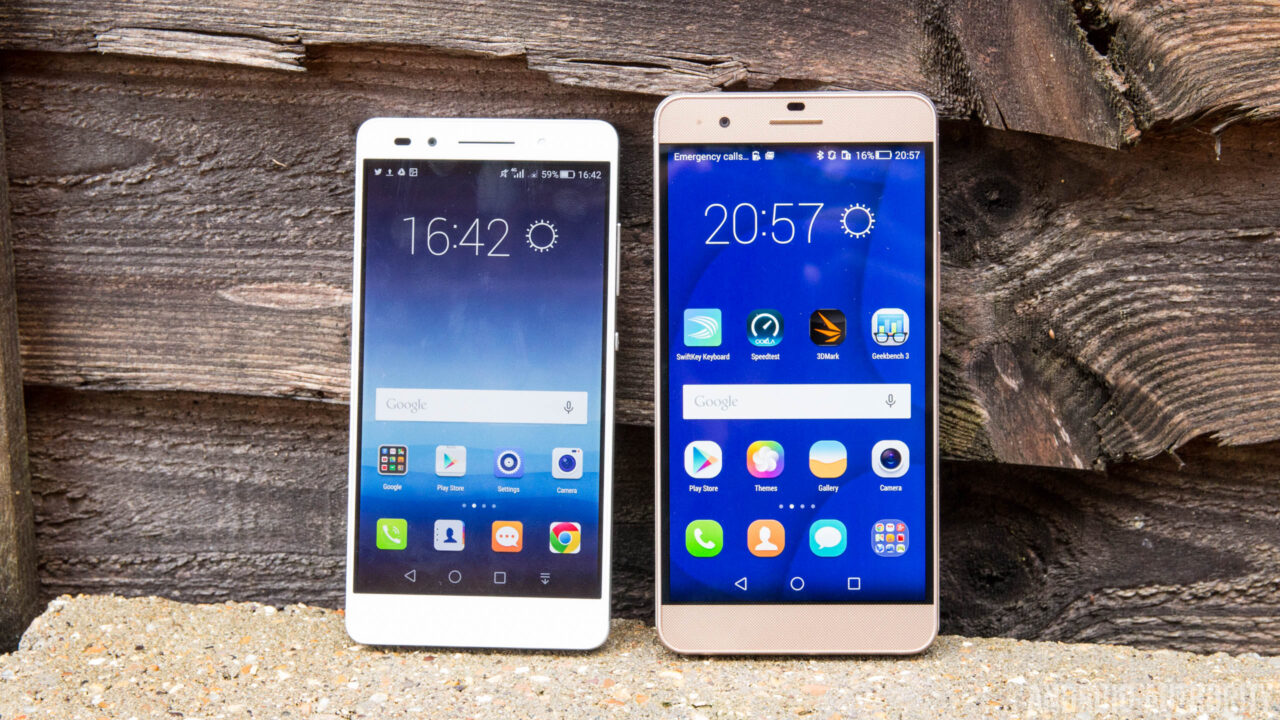 HUAWEI HONOR 7 vs HONOR 6 Plus