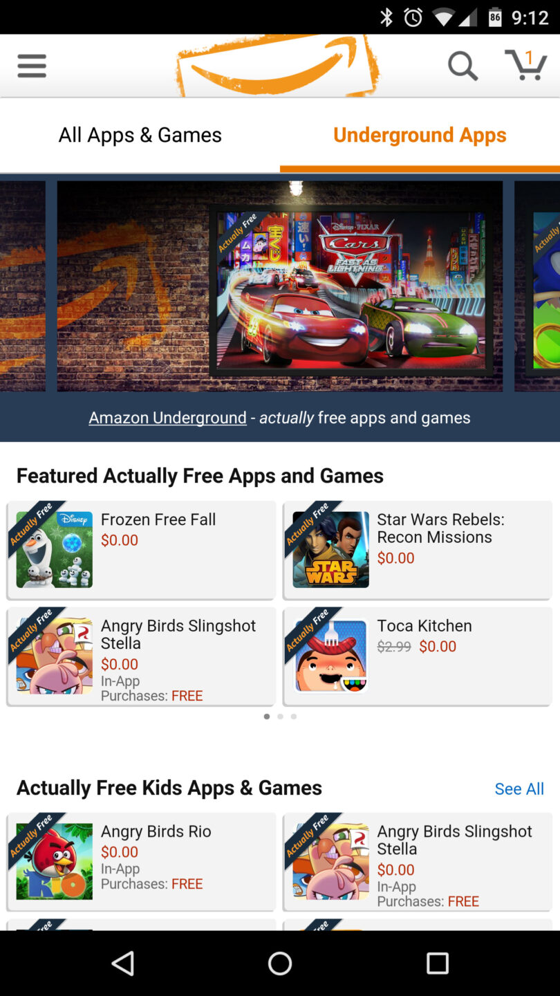 Amazon offers up "actually free" apps and games with its new ...