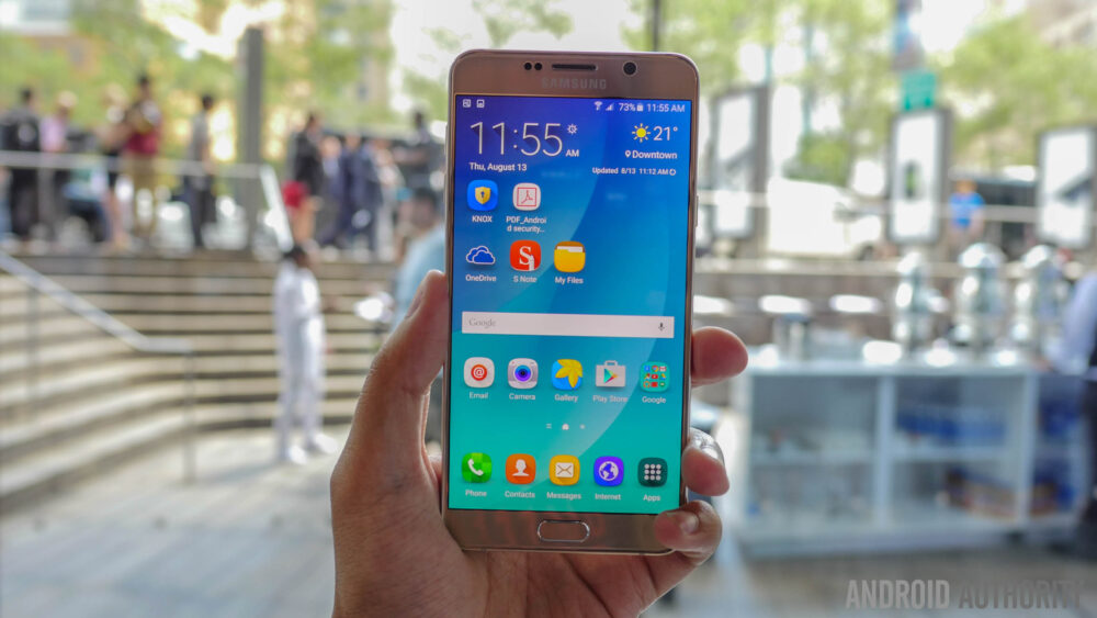 Samsung Galaxy Note 5 display is the best in any smartphone