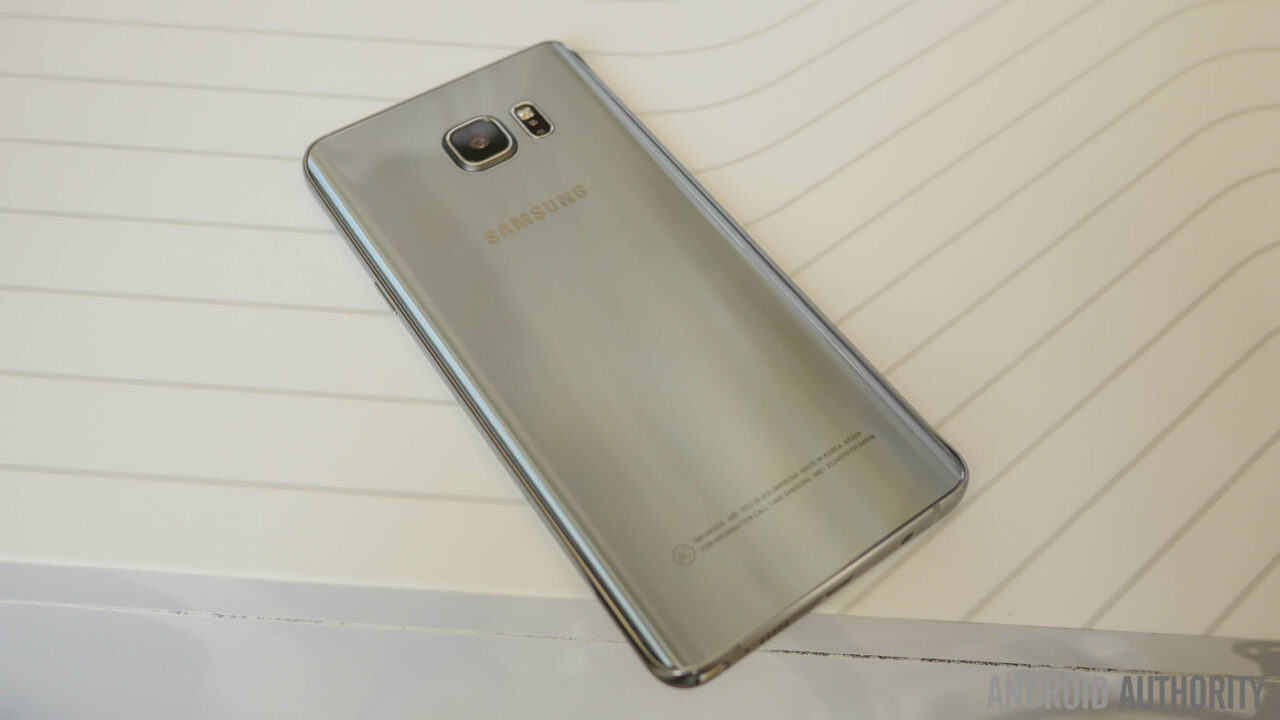 Samsung Galaxy Note 5 color comparison