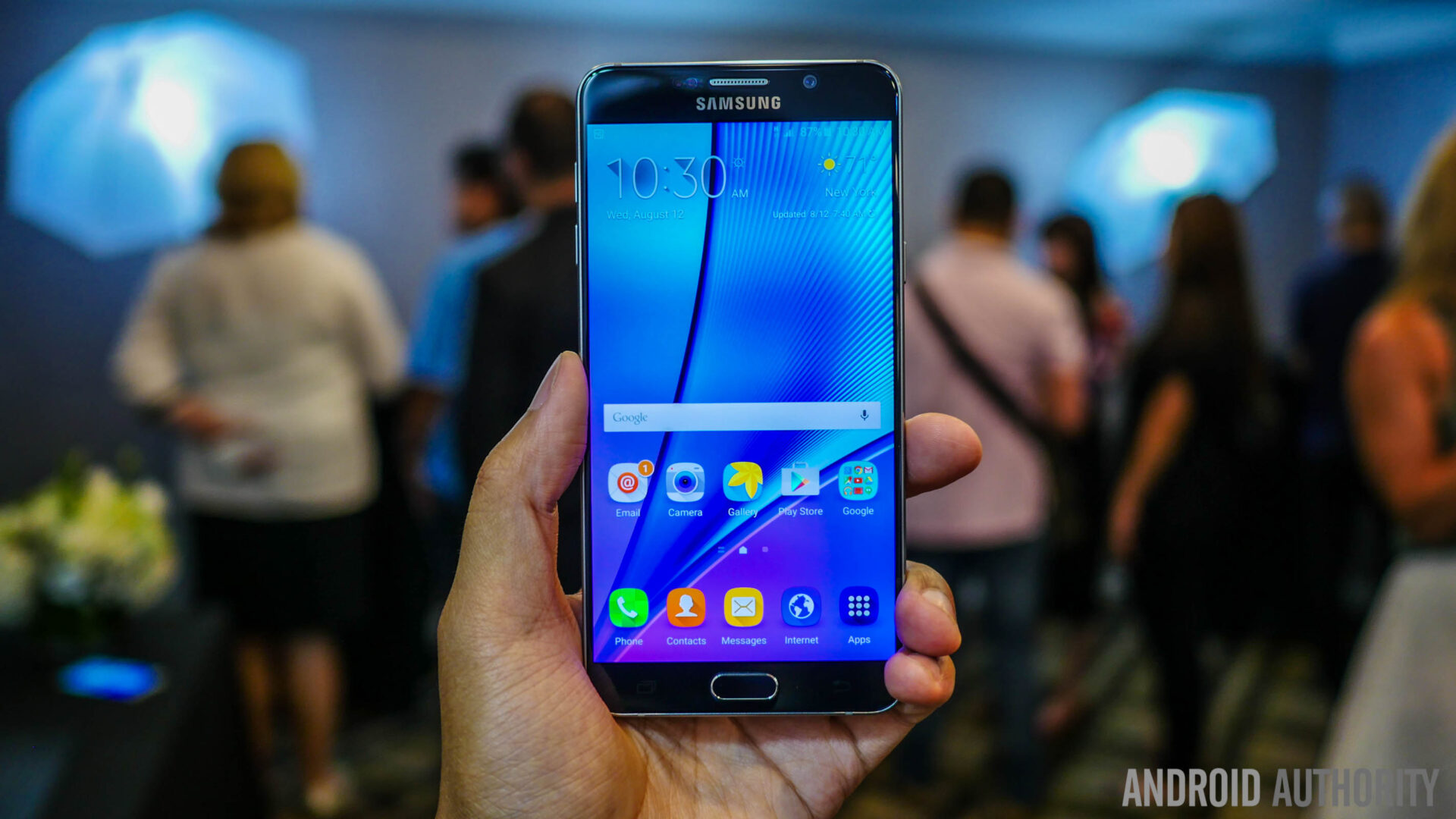 You can now install the Samsung Galaxy Note 5 ROM on the Galaxy S6