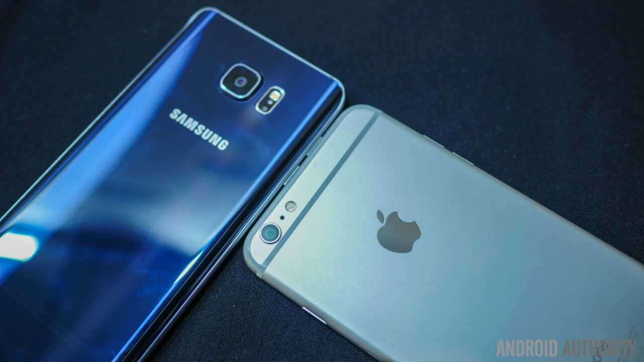 Samsung Galaxy Note 5 vs iPhone 6 Plus - which is the large screen king?
