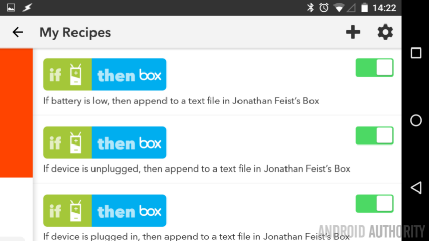 How to create a basic battery log using IF and Box - Android customization - Android Authority