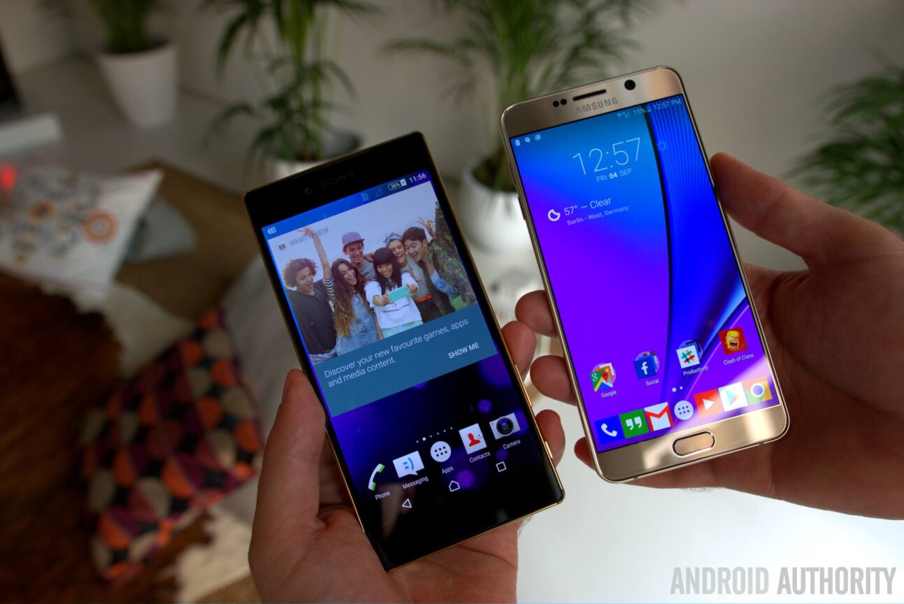 Sony Xperia Z5 Premium vs Samsung Galaxy Note 5 quick look