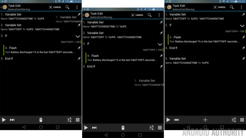 Build real-time battery drain warnings using Tasker - Android customization - Android Authority