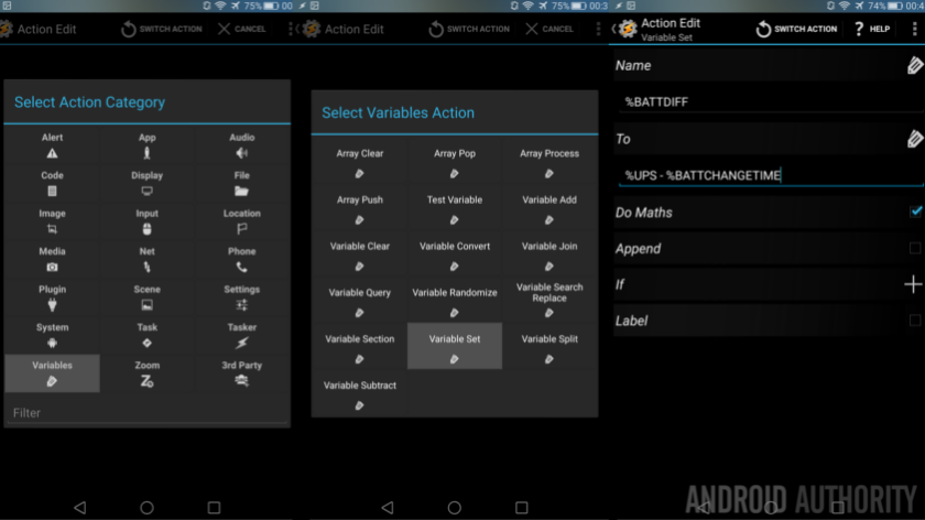 Build real-time battery drain warnings using Tasker - Android customization - Android Authority