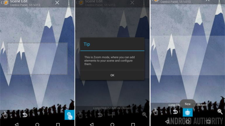 Build a custom control panel using Tasker Scenes - Android customization - Android Authority