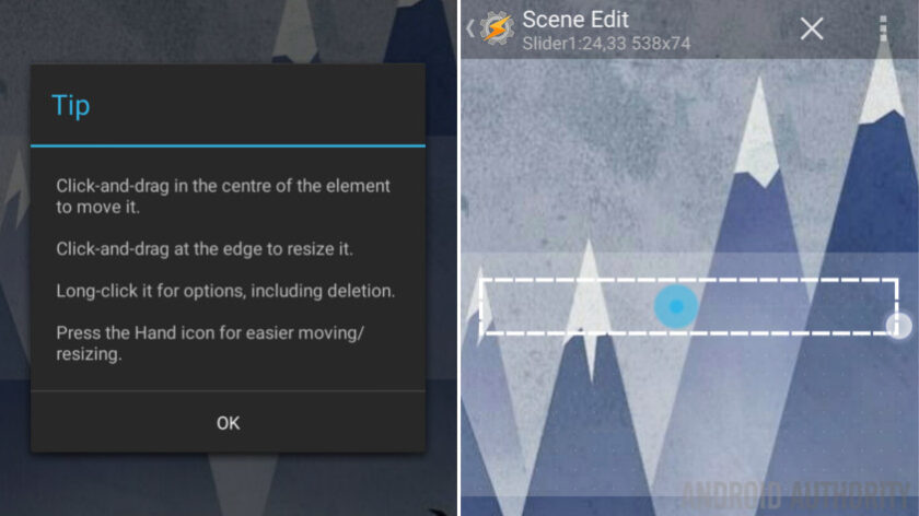Build a custom control panel using Tasker Scenes - Android customization - Android Authority