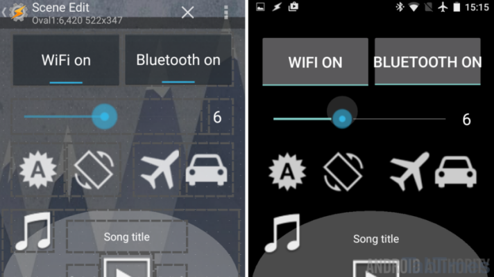 Build a custom control panel using Tasker Scenes - Android customization - Android Authority