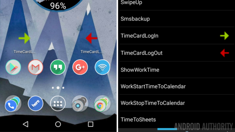 Build an automated time card for work, school or... whatever, part 1 - Android customization ...