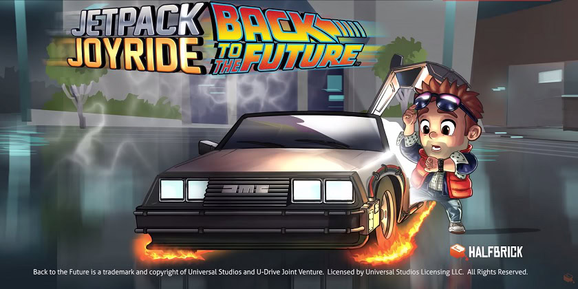 Jetpack Joyride introduces a “Back to the Future” update