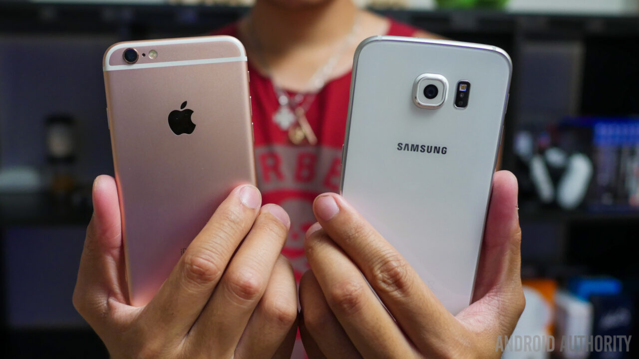 Samsung Galaxy S6 vs iPhone 6s