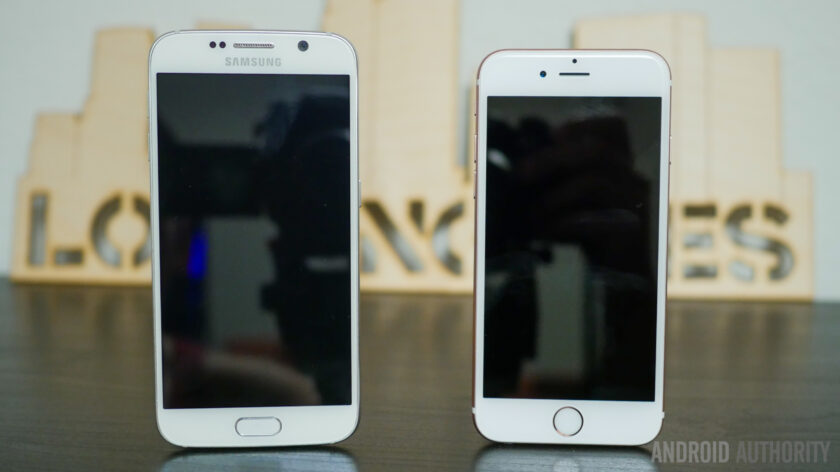 Samsung Galaxy S6 vs iPhone 6s