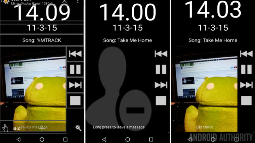 Selfie message board with Tasker - Android customization - Android Authority