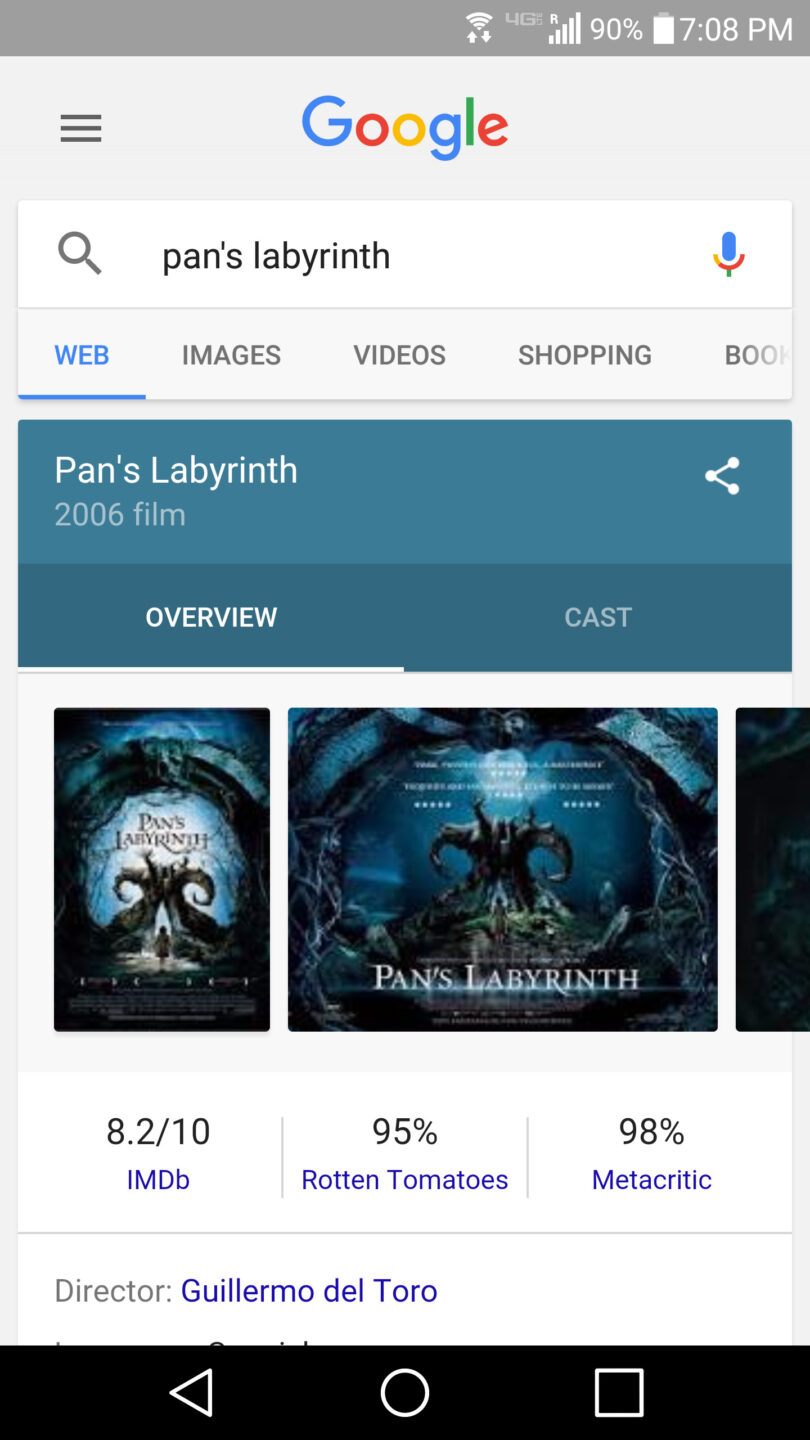 This is how Google streamlined its entertainment search results