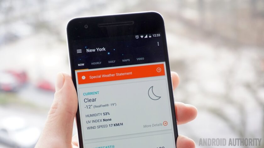 AccuWeather app for Android TV is now available