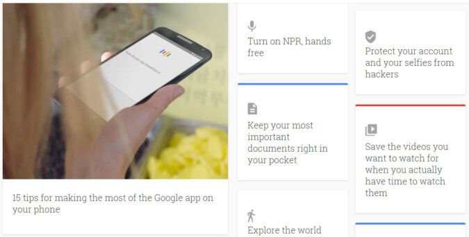 Google shares official master list of Google tips - Android Authority