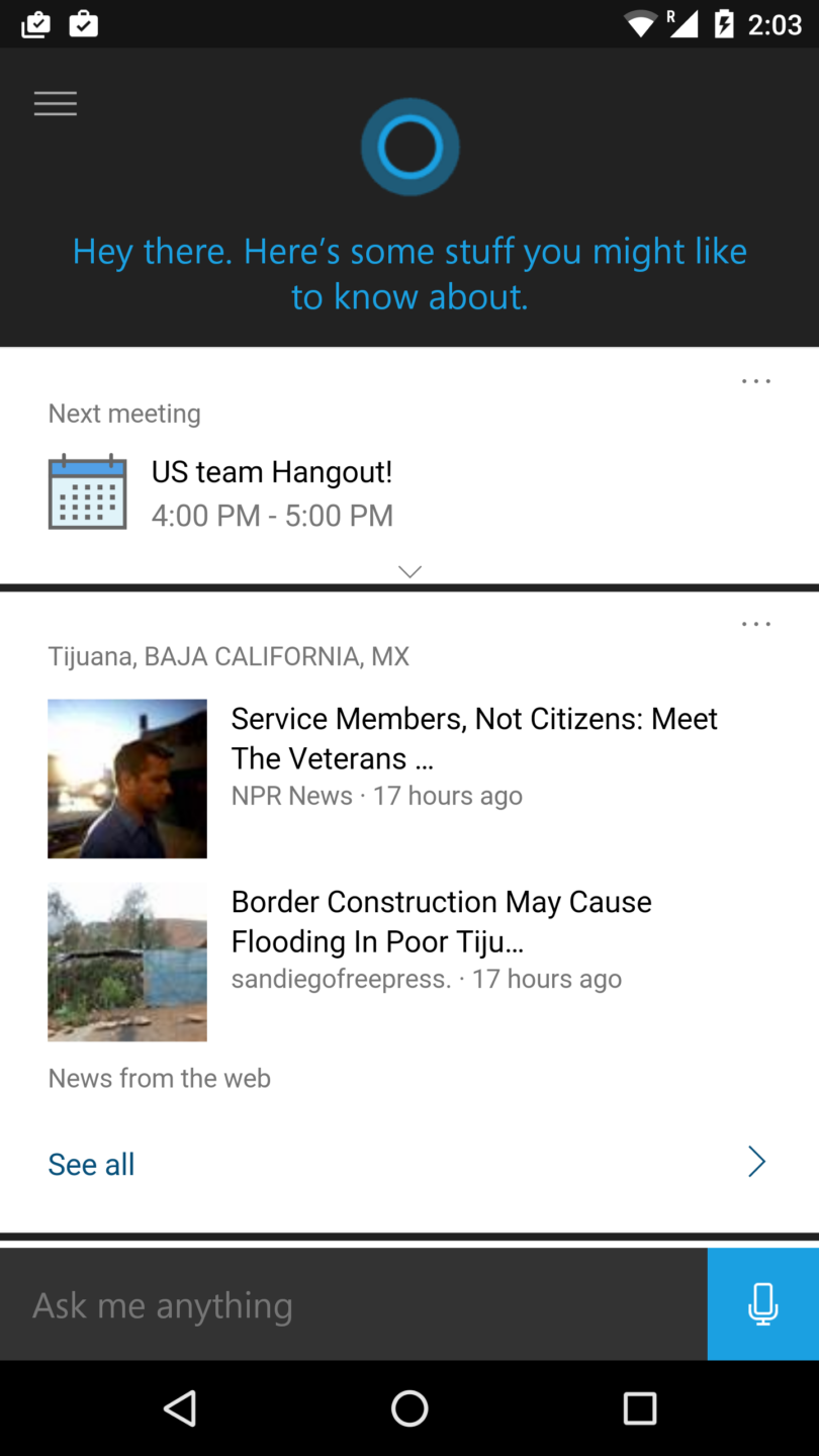 How to use Cortana for Android - Android Authority