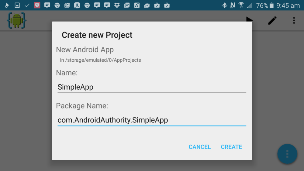 How to start building Android apps on your Android phone using AIDE ...