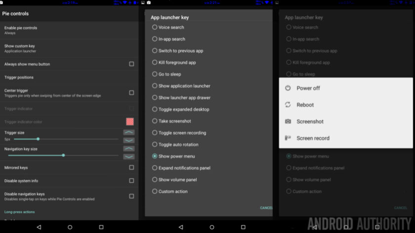 Custom navigation overlay with GravityBox Pie controls - Android customization - Android Authority