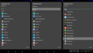 App shortcuts on your lockscreen using GravityBox, root required - Android customization ...