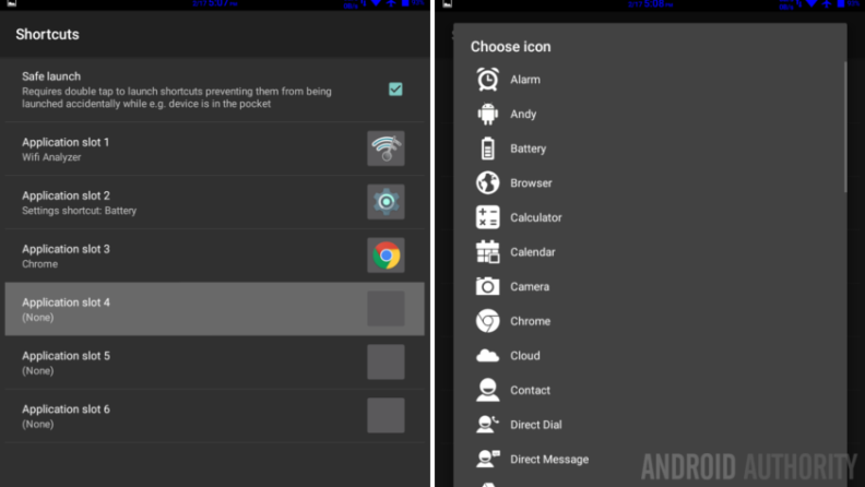 App shortcuts on your lockscreen using GravityBox, root required - Android customization ...