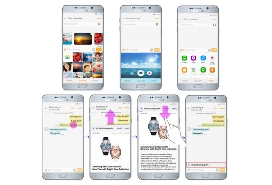 Samsung's Android 6.0 upgrade includes updated browser and new 'Cross' app