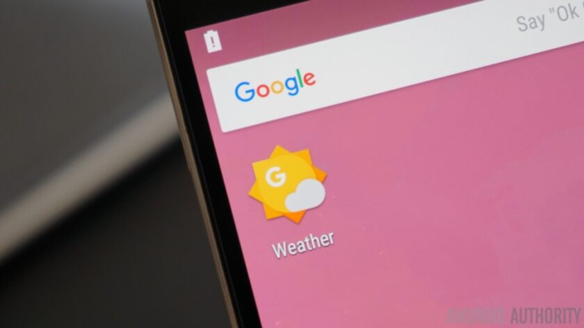 Google now offers a handy shortcut to weather info - Android Authority