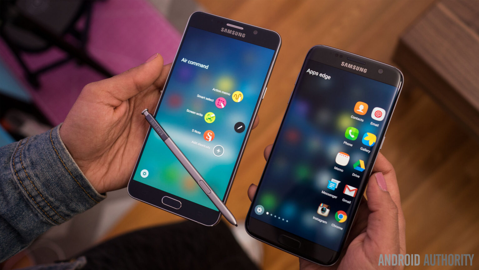 Samsung Galaxy S7 Edge vs Galaxy Note 5 - Android Authority