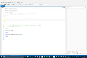 An introduction to Basic4Android