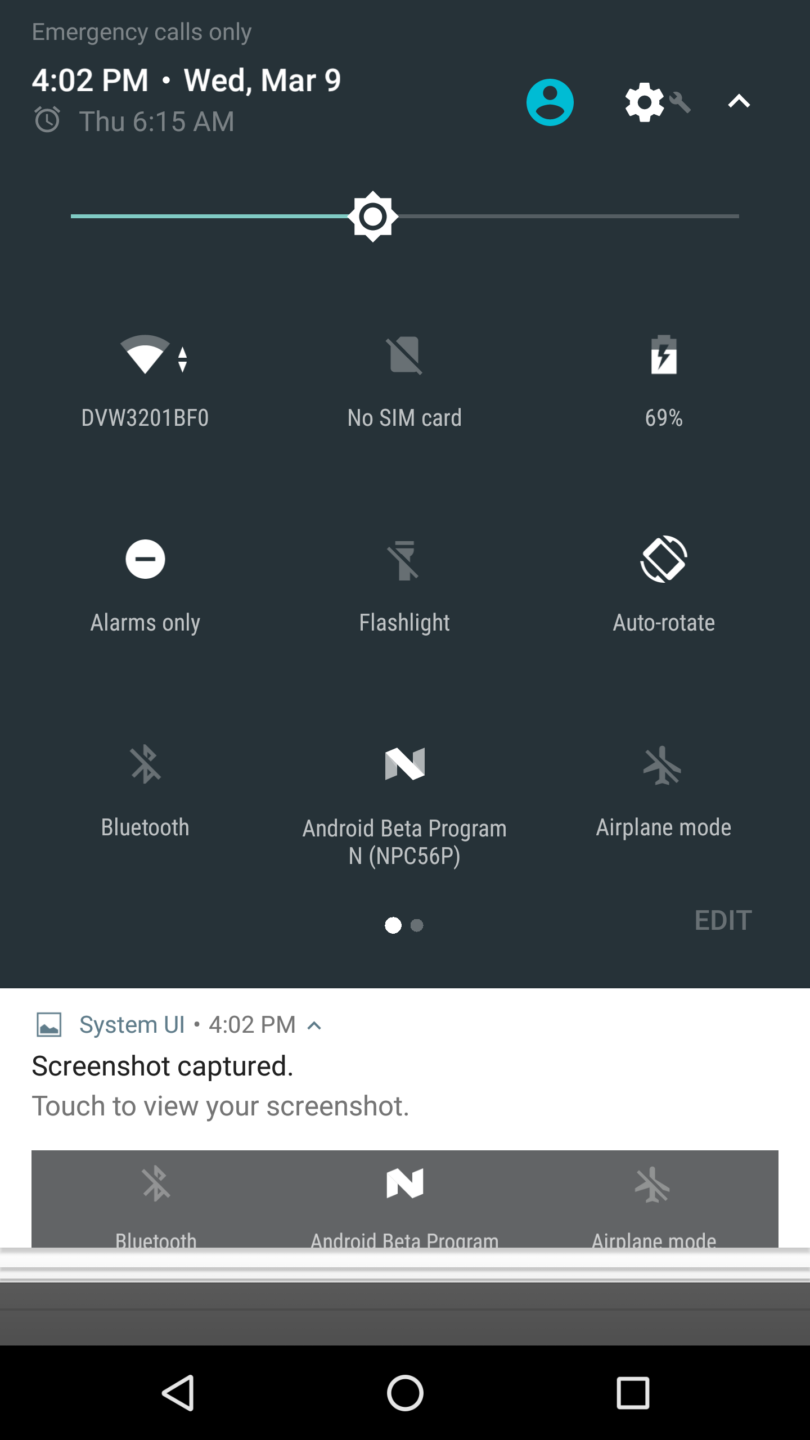 Quick Settings Gets A Makeover Diving Into Android N Android Authority