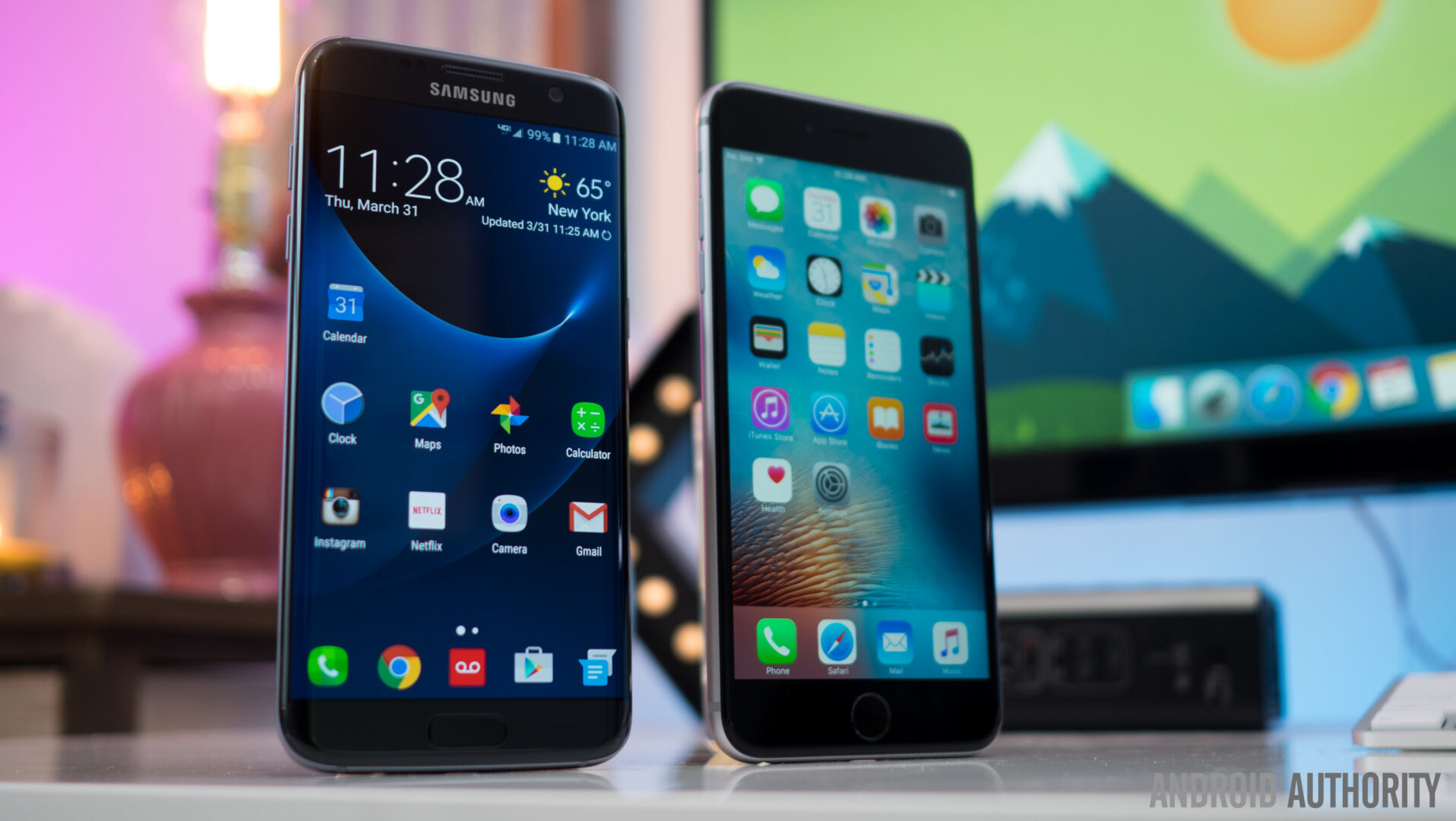 Samsung Galaxy S7 Edge vs iPhone 6s Plus - Android Authority