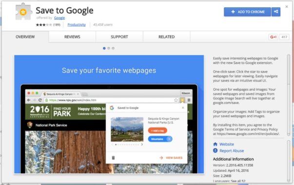 Google decides “save for later” is a thing: new Keep extension, Save ...