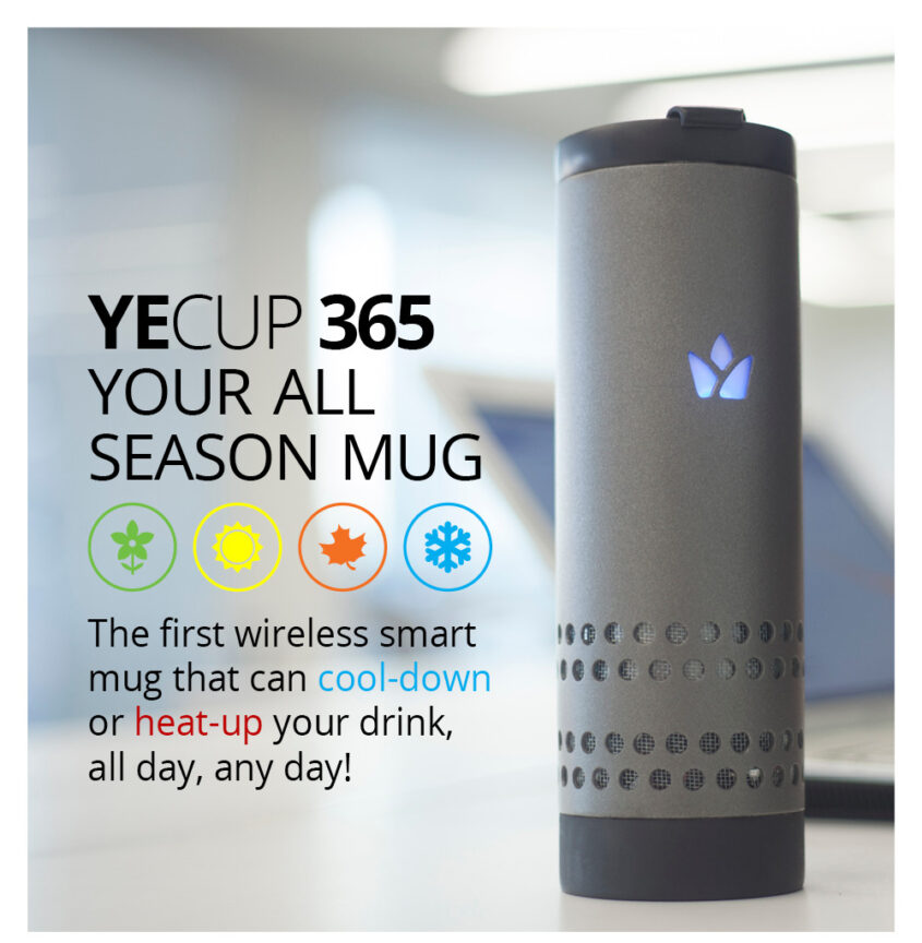 Crowdfunding project of the week: Yecup 365 mug can heat or cool your ...