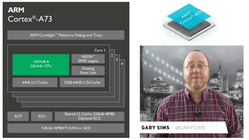 The Cortex-A73, a CPU that won't overheat - Gary explains